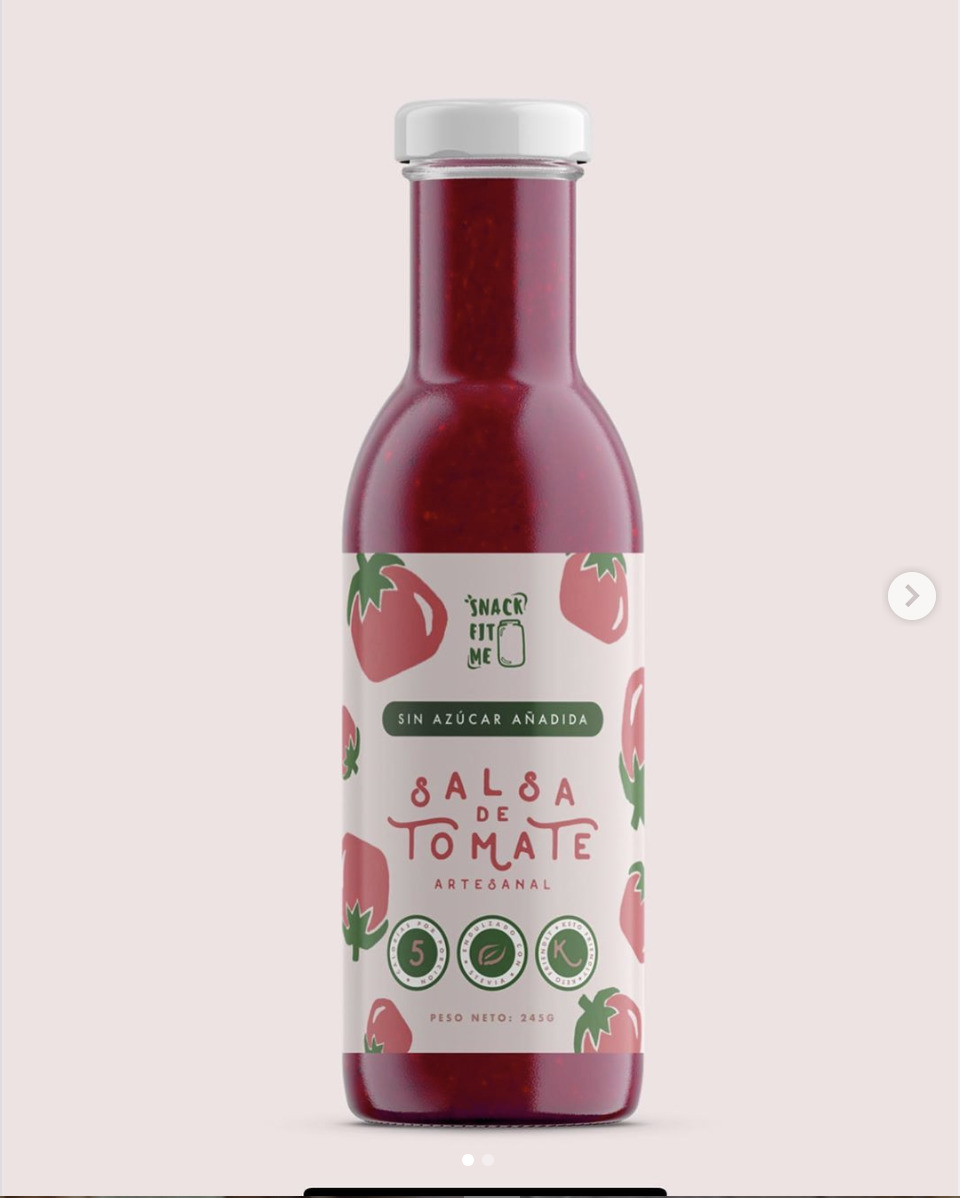 Salsa de Tomate Sin Azucar – Snack Fit Me